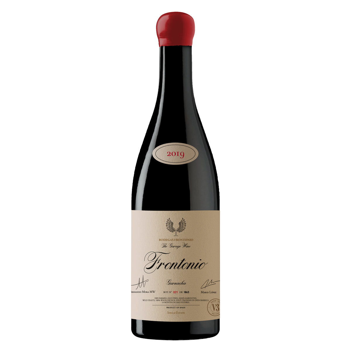 FRONTONIO VIÑA VIEJA CLASIFICADA GARNACHA 750 ML – El Mundo del Vino