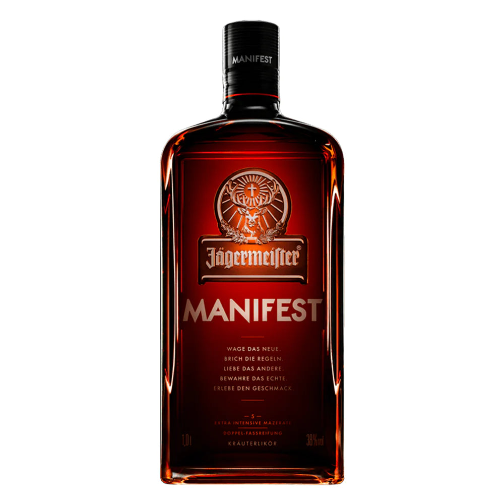 JAGERMEISTER MANIFEST PREMIUM 38°1000 ML – El Mundo del Vino