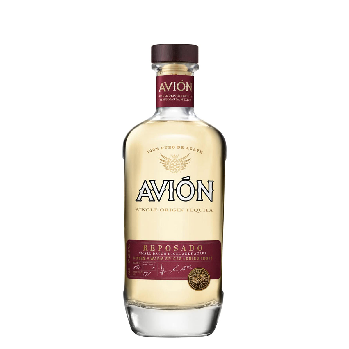 TEQUILA AVION REPOSADO 750 ML – El Mundo del Vino
