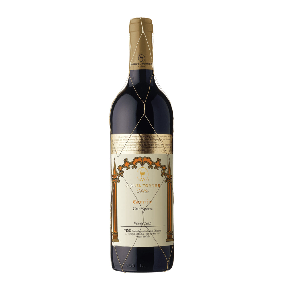 MIGUEL TORRES GRAN RESERVA CARMENERE 750 ML – El Mundo del Vino