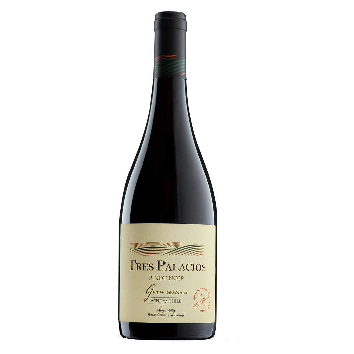 TRES PALACIOS GRAN RESERVA PINOT NOIR 750 ML – El Mundo del Vino