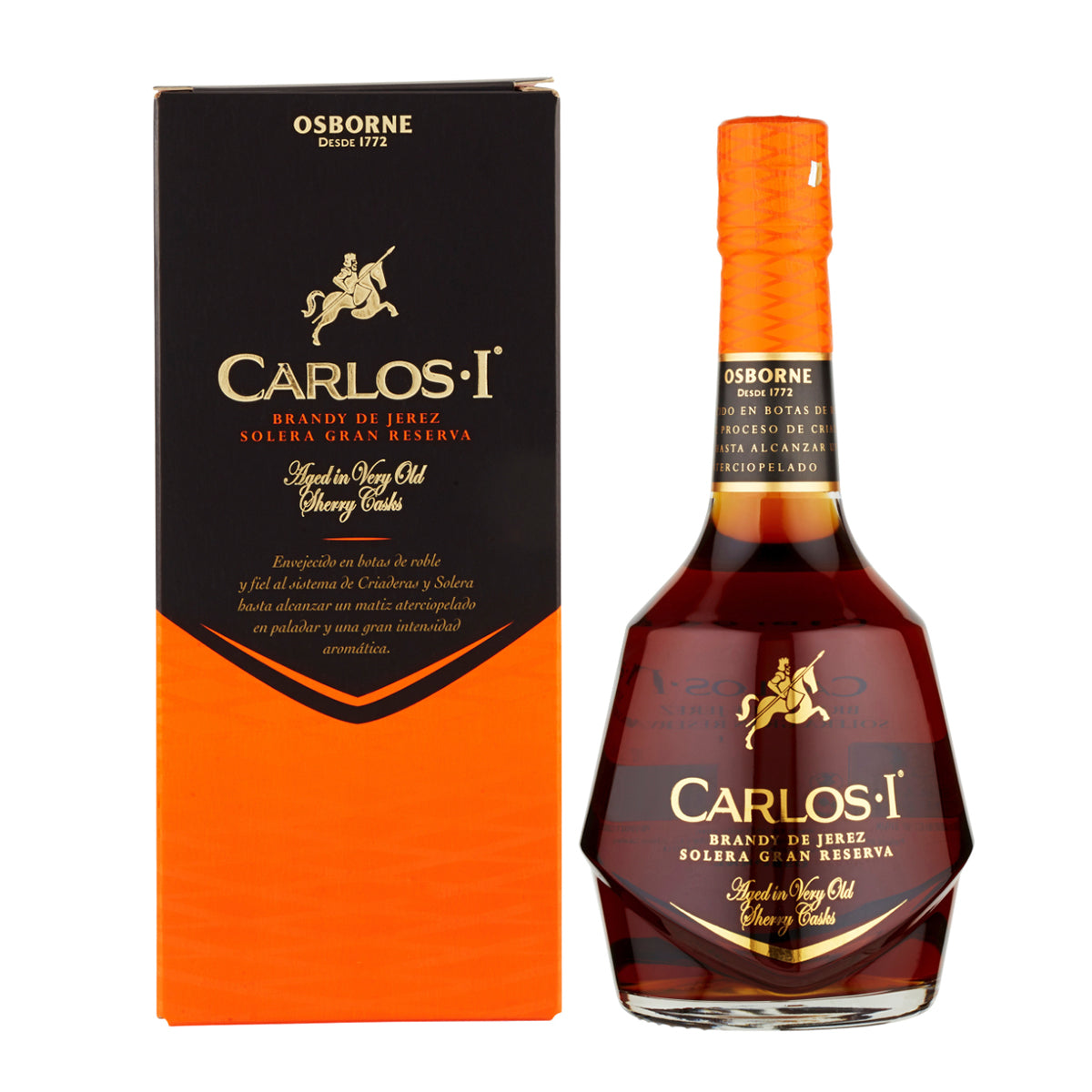 CARLOS I BRANDY 700 ML – El Mundo del Vino