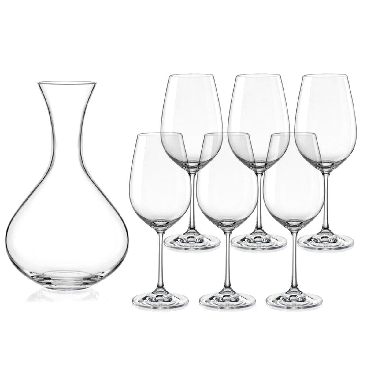 BOHEMIA SET 7 PIEZAS VIOLA – El Mundo del Vino