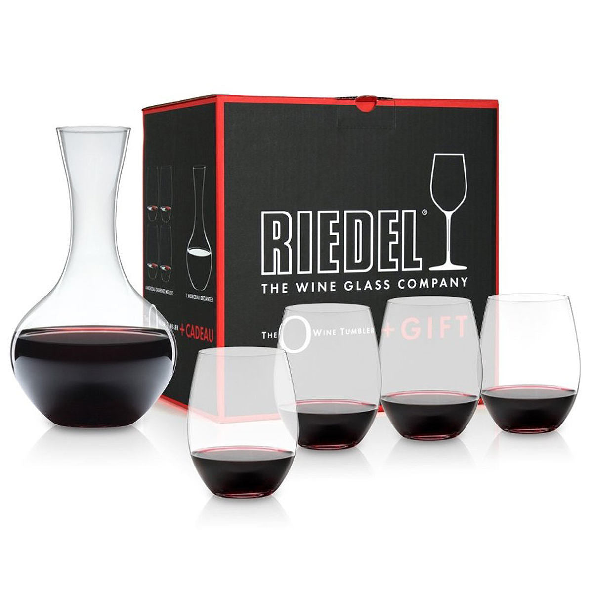 RIEDEL O SET 4 COPAS 414/0 + DECANTADOR – El Mundo del Vino